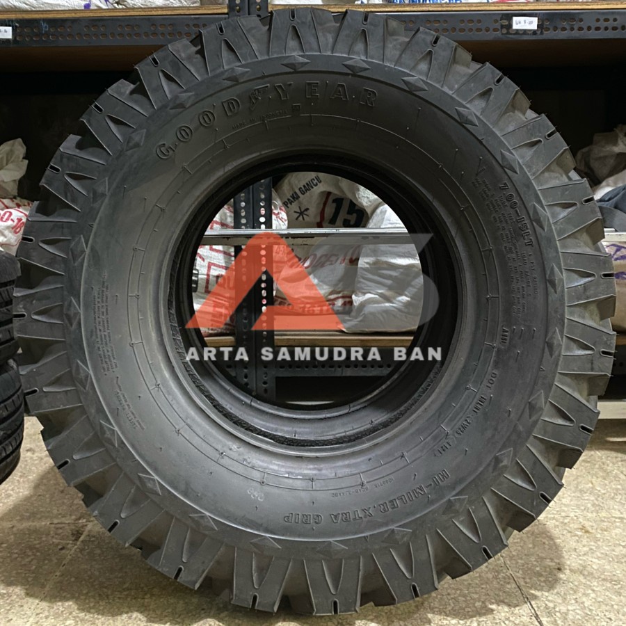 Jual Ban Goodyear Extra Xtra Grip 700 7.00 - 15 6 PR 6PR | Shopee Indonesia