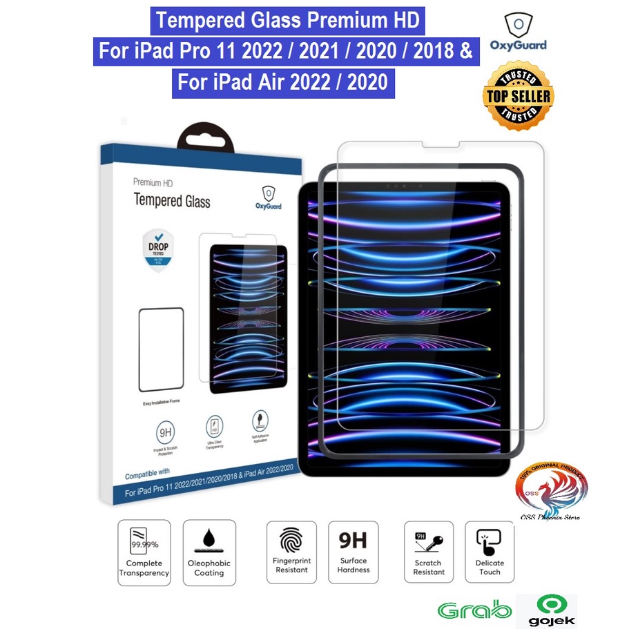 Jual Tempered Glass iPad Pro 11 2022 / 2021 / 2020 & iPad Air 2022 / ...