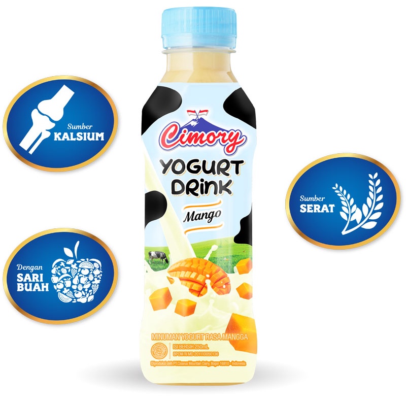 Jual Cimory Yogurt Drink (Mango) 240ml | Shopee Indonesia