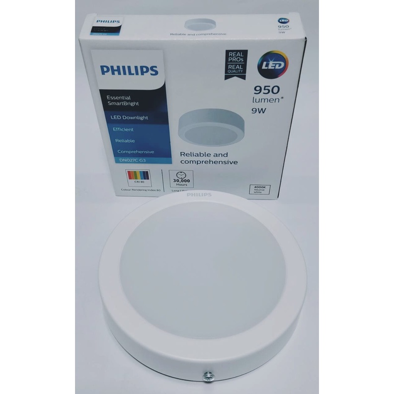 Jual PHILIPS LED DOWNLIGHT DN027C G3 9W / LAMPU LED DOWNLIGHT - 4000K / lampu downlight | Shopee ...