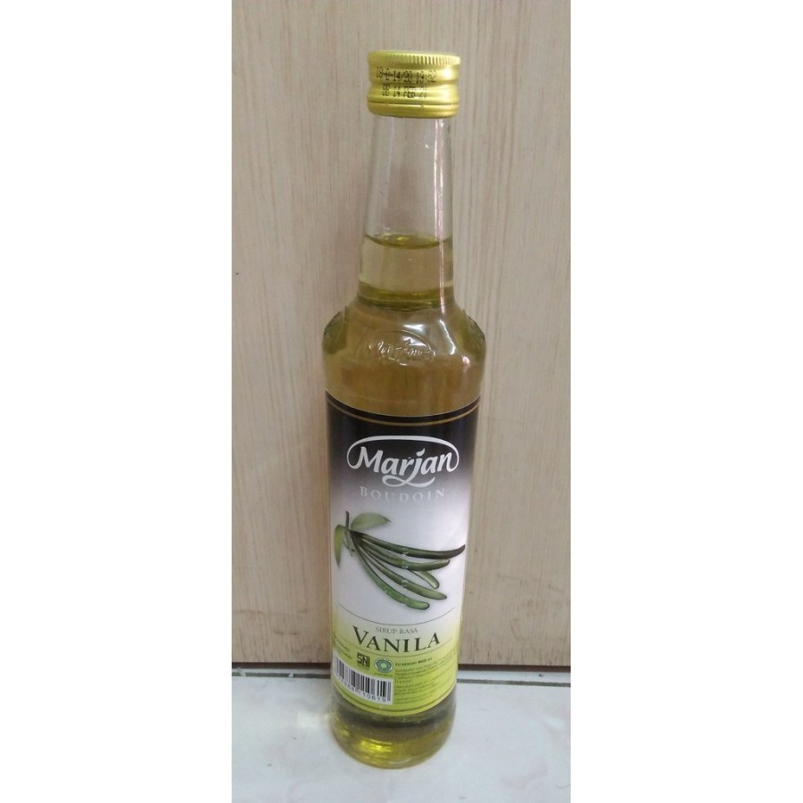 Jual syrup marjan vanilla 460 ml | Shopee Indonesia