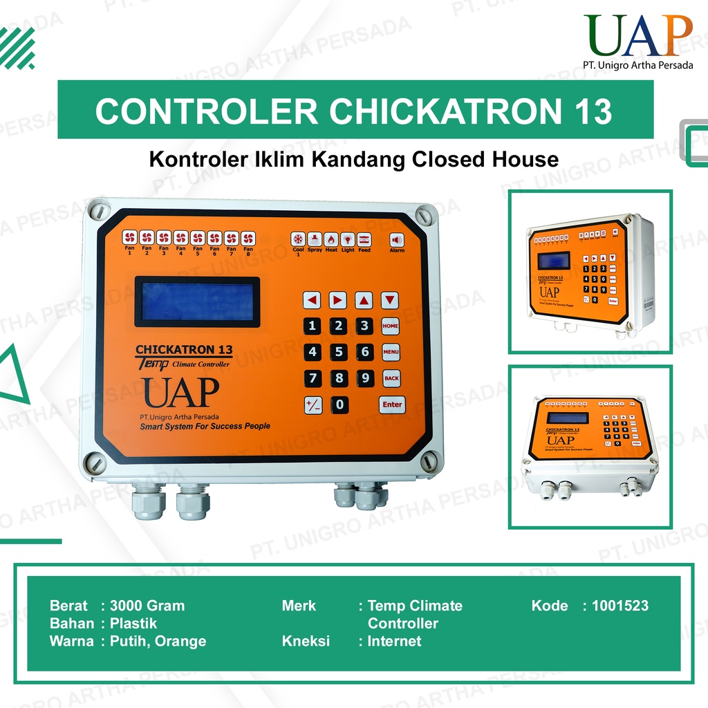 Jual CONTROLLER CHICKATRON 13 + 1 sensor suhu | Shopee Indonesia