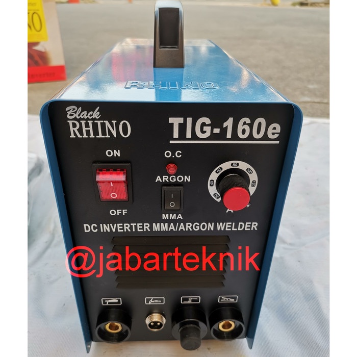Jual Mesin Las Argon Stainless Rhino Tig 160 Trafo Las Inverter ...