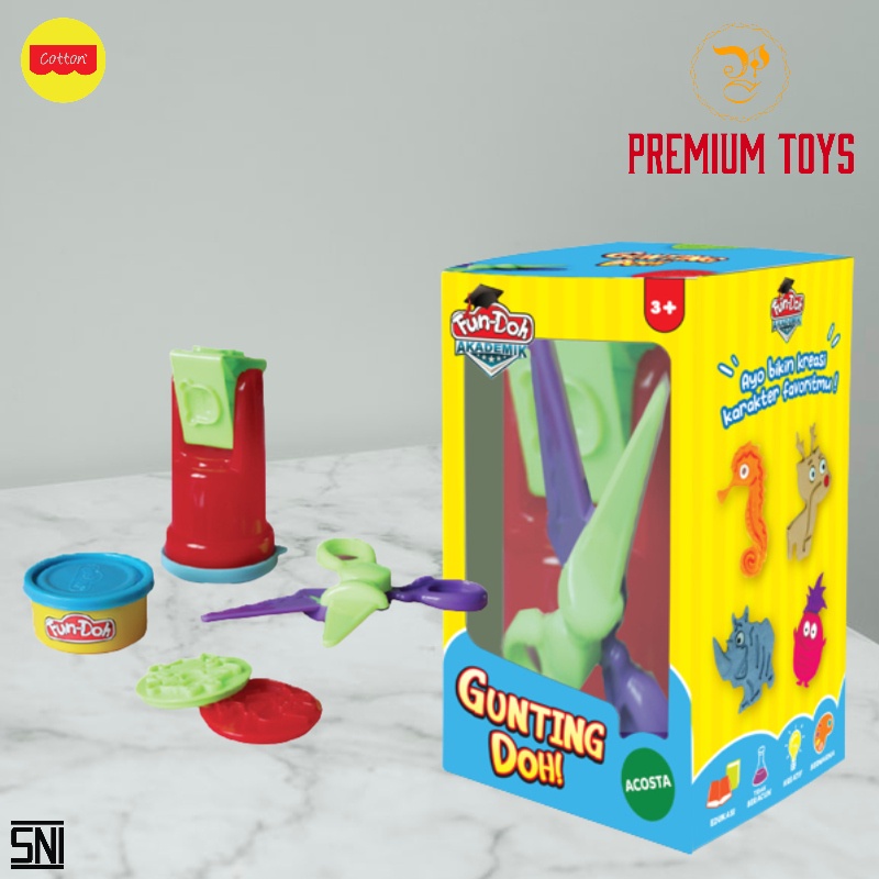 Jual Fun Doh Super Cutter Set ( gunting doh ) | Shopee Indonesia