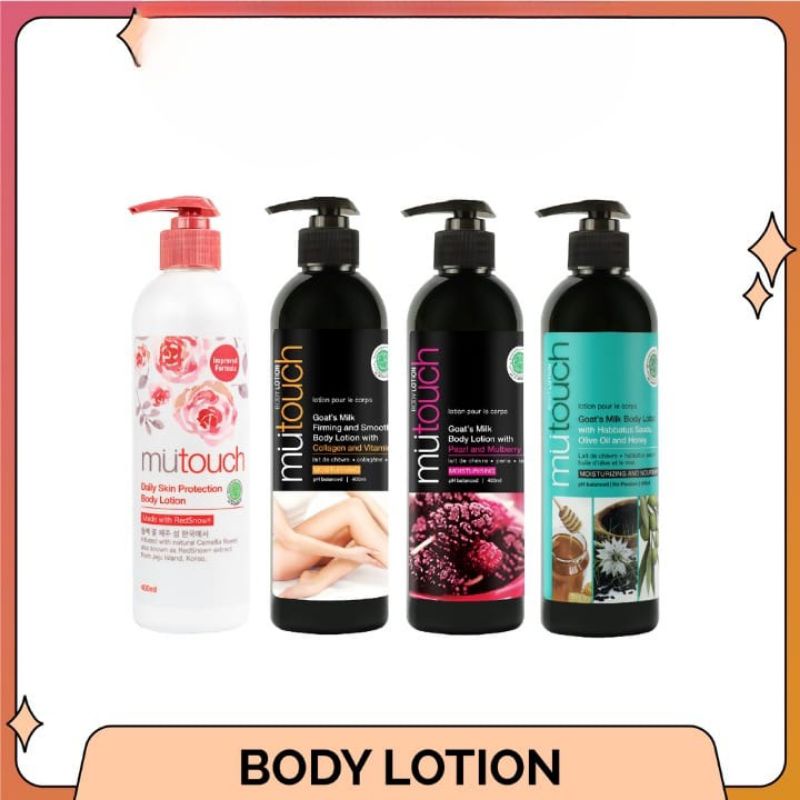 Jual MUTOUCH Goat's Milk Body Lotion / Body Lotion Pencerah Kulit ...