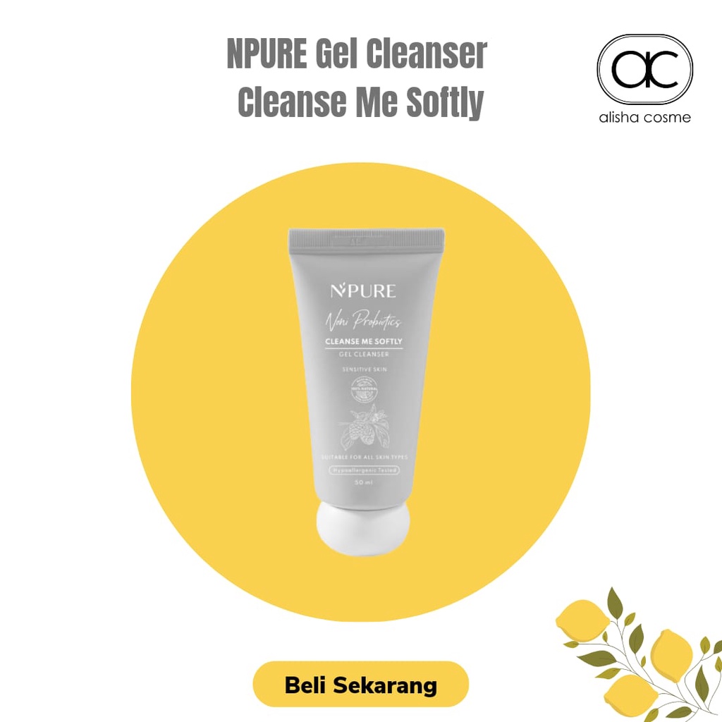 Jual Alisha Cosme - NPURE Gel Cleanser Cleanse Me Softly 50ml | Shopee ...