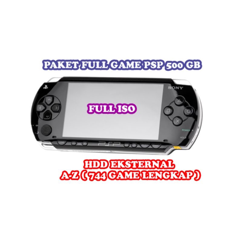 Jual Paket Full Game PSP 500GB | Shopee Indonesia