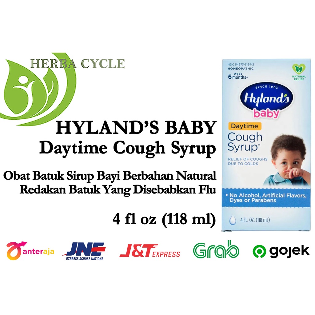 Jual Hyland Baby Cough Syrup Daytime 118ml Redakan Batuk Pilek Bayi 6 ...