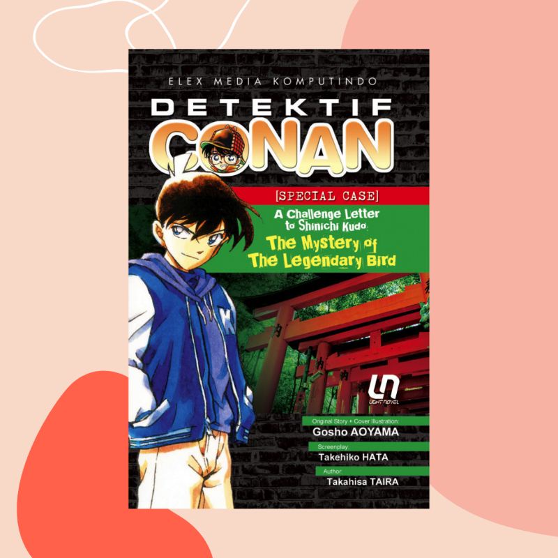 Jual Light Novel Detektif Conan - A Challenge Letter To Shinichi Kudo | Shopee Indonesia