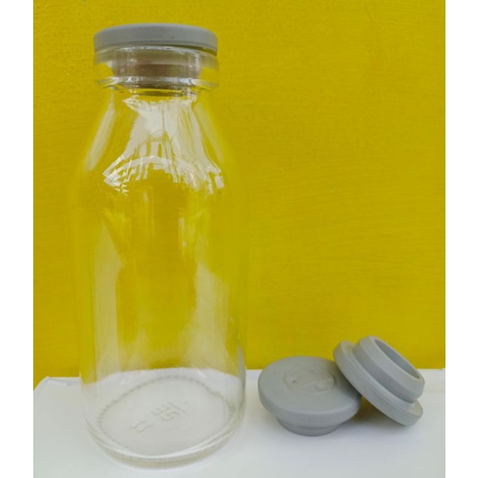 Jual BOTOL VIAL 100ML || BOTOL KACA + TUTUP KARET || BOTOL ASI 100 ML ... Jual BOTOL VIAL 100ML || BOTOL KACA + TUTUP KARET || BOTOL ASI 100 ML ...
