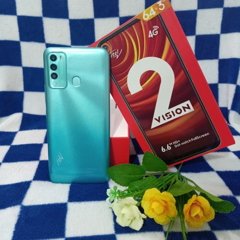 Jual INFINIX ITEL VISION 2 3/64GB SECOND FULLSET | Shopee Indonesia