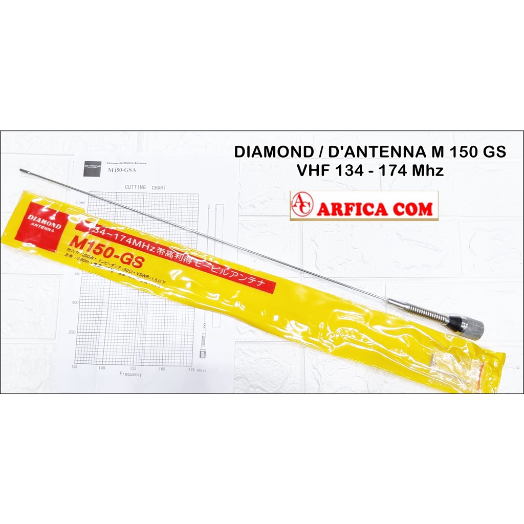 Jual ANTENA RADIO RIG DIAMOND D'ANTENA M150 GS M 150 GSA M150 ANTENA RADIO RIG VHF YAESU ICOM ...