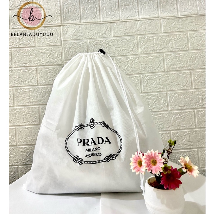 Jual Dustbag Prada ( READY STOCK JKT) Pengganti Sarung Tas Pelindung ...