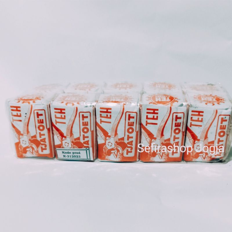 Jual TEH TJATOET MERAH 1 PACK ISI 10 PCS x 40 GRAM| TEH TUBRUK CATUT ...