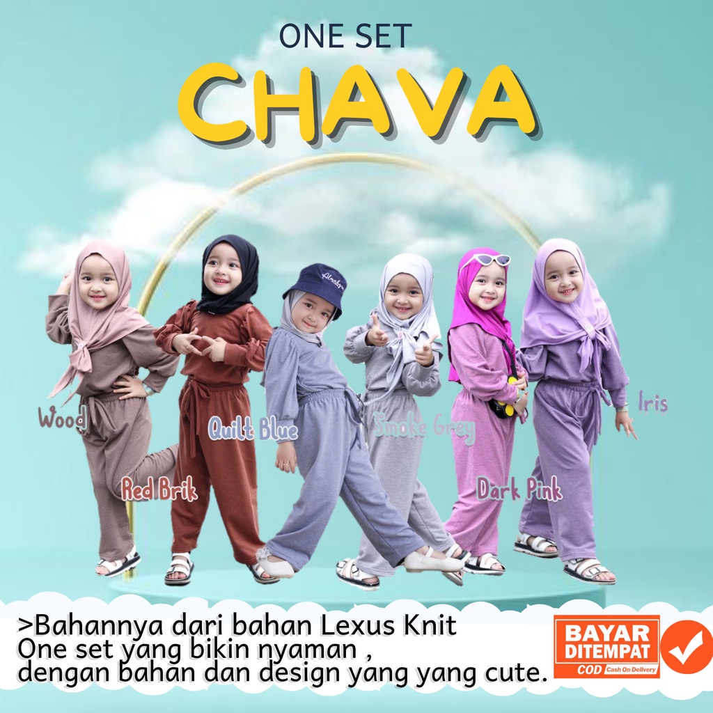 Jual Chava set (baju+celana) | Shopee Indonesia