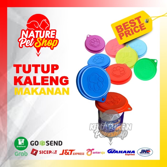 Jual Tutup Kaleng Makanan Kucing Makanan Anjing PENUTUP KALENG | Shopee ...