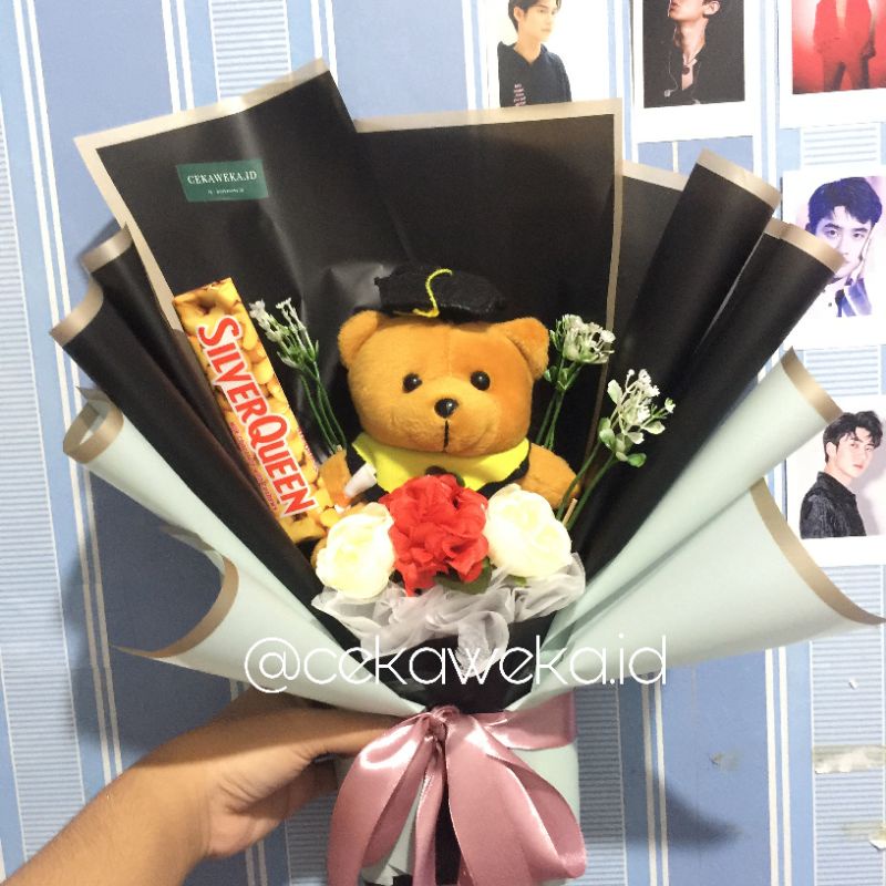 Jual A15 | Bucket snack TERMURAH | Bucket Boneka | Buket wisuda ...