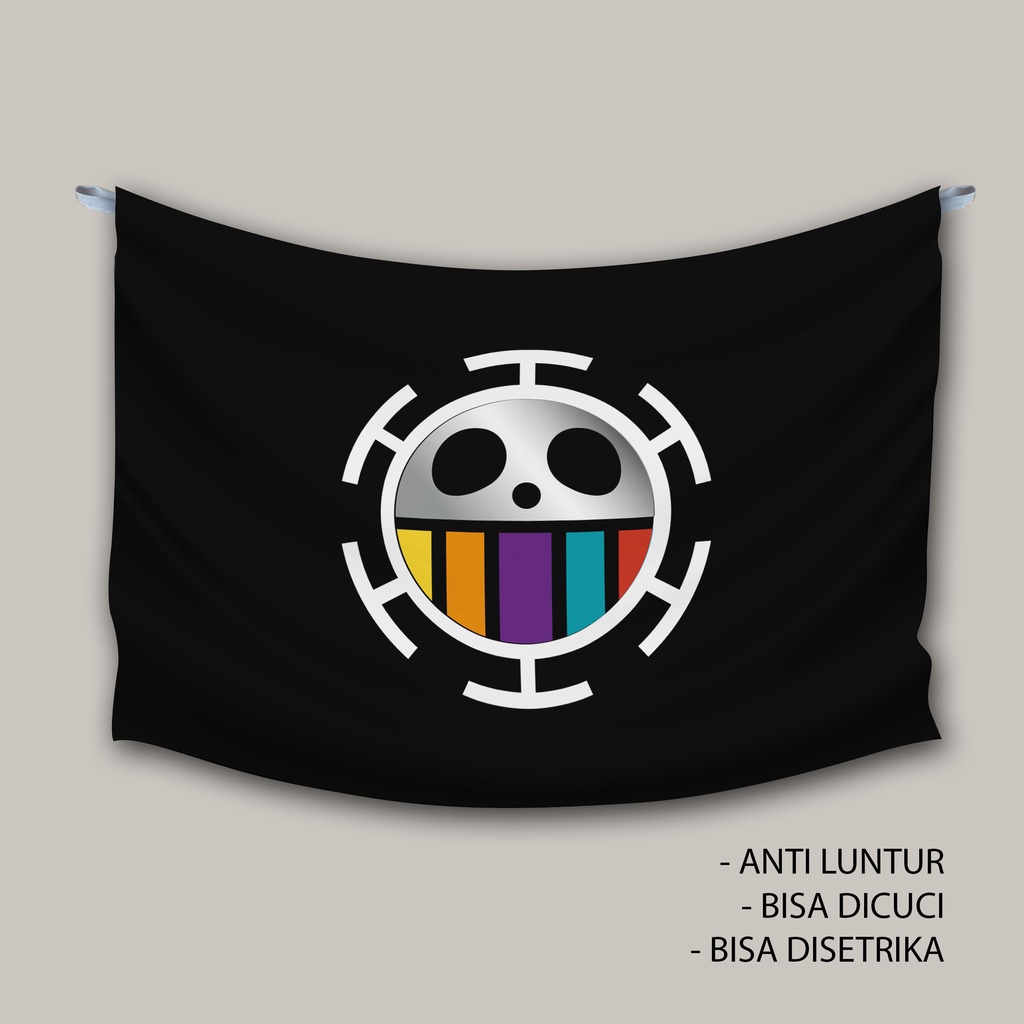 Jual POSTER BENDERA ONE PIECE Wall Decor Kain Aesthetic Cosplay ...