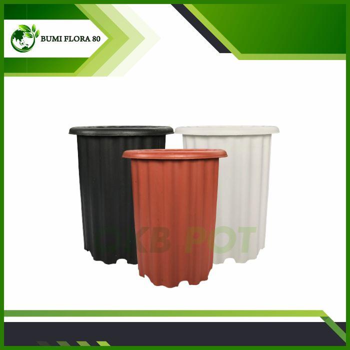Jual pot jmp ruplas 13/pot cantik/pot bunga rulpas/pot bunga tinggi ...
