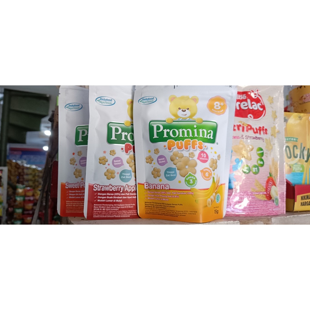 Jual Promina Puffs Cemilan Bayi Makanan Bayi | Shopee Indonesia