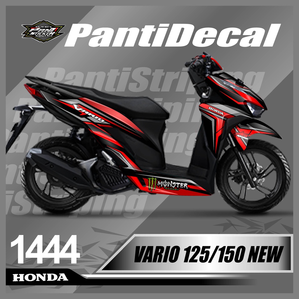 Jual Decal Sticker VARIO 125/150 NEW Full Body Stiker Skotlet VARIO ...