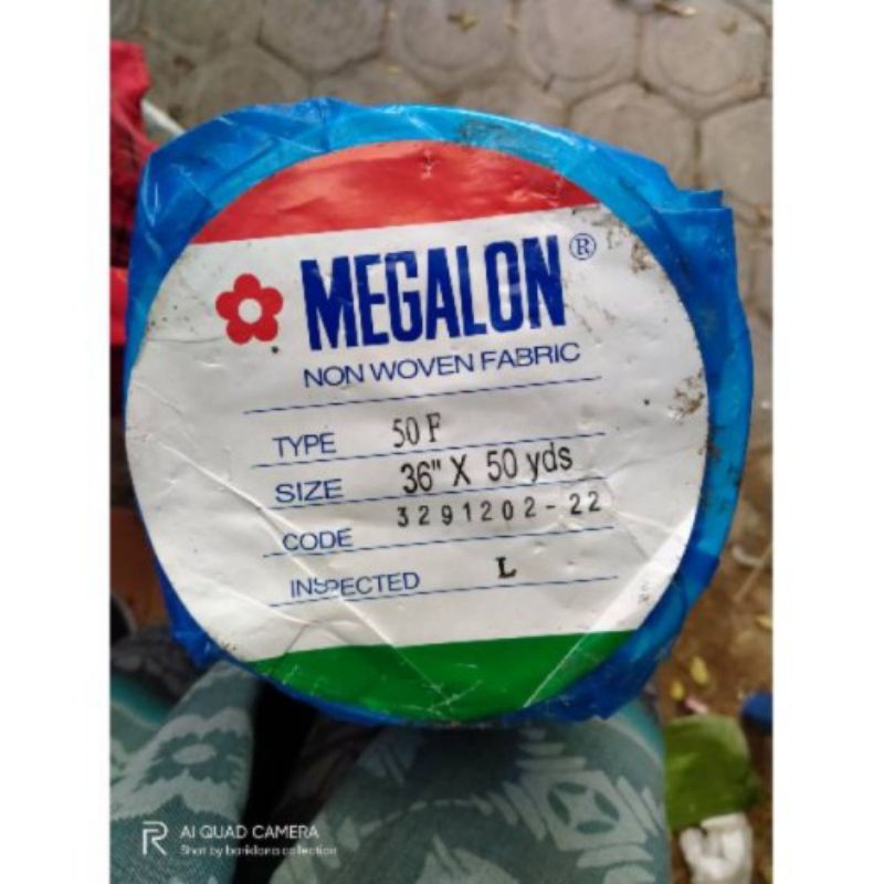 Jual Kain Kapas Tebal Lem Megalon Type 50 P (per meter) Lebar 1 Meter ...
