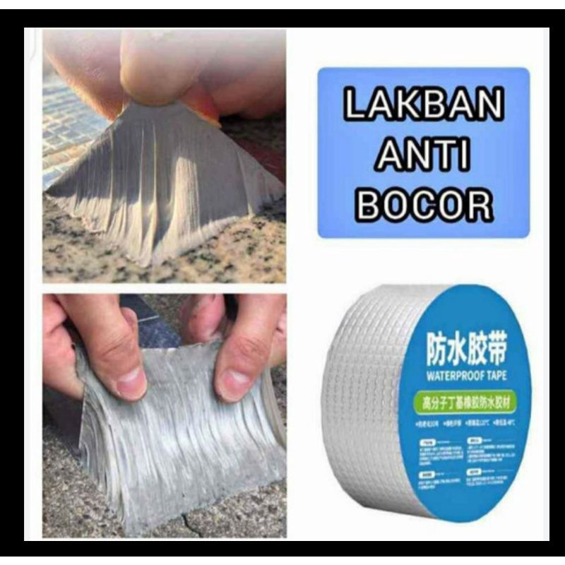 Jual LAKBAN EMBOS Aluminium ANTI BOCOR 3 Meter | Shopee Indonesia