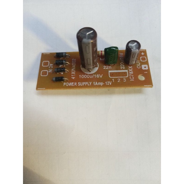 Jual kit psu power supply regulator 78xx 5v 6v 8v 9v 10v 12v | Shopee ...