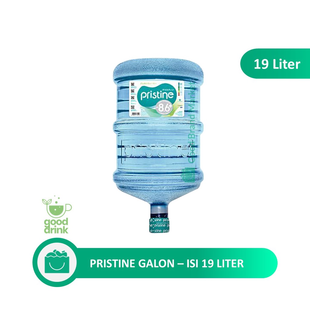 Jual Pristine Air Mineral Sehat Kemasan Galon 19 Liter | Shopee Indonesia
