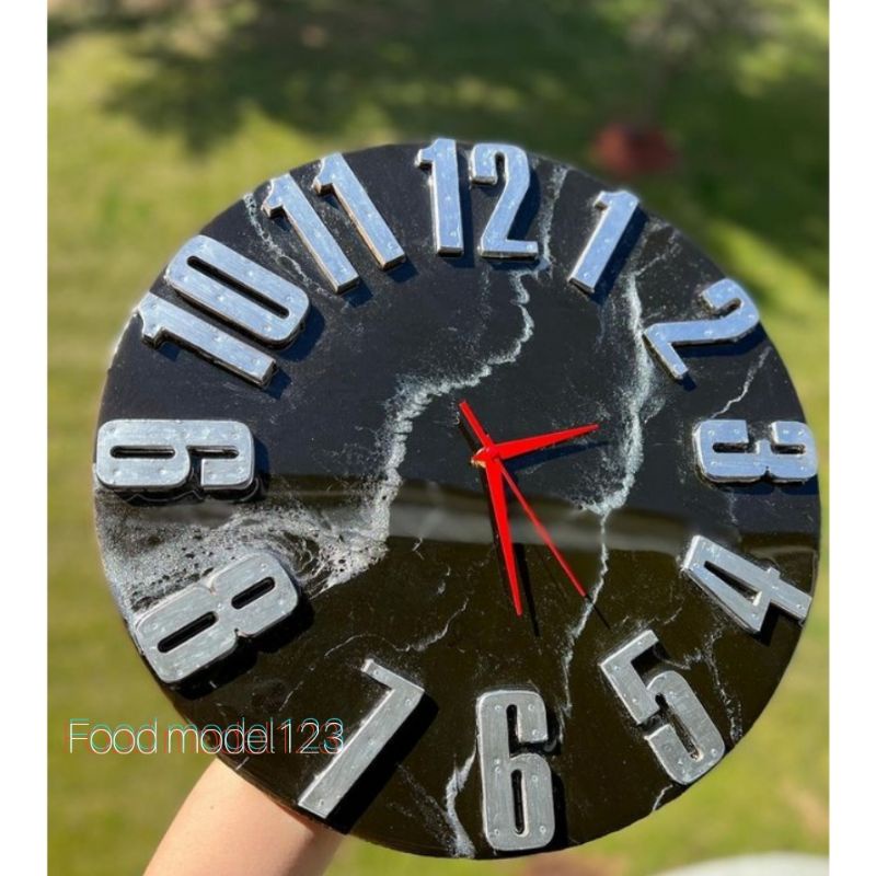 Jual JAM DINDING DEKORASI UNIK DIY RESIN | Shopee Indonesia