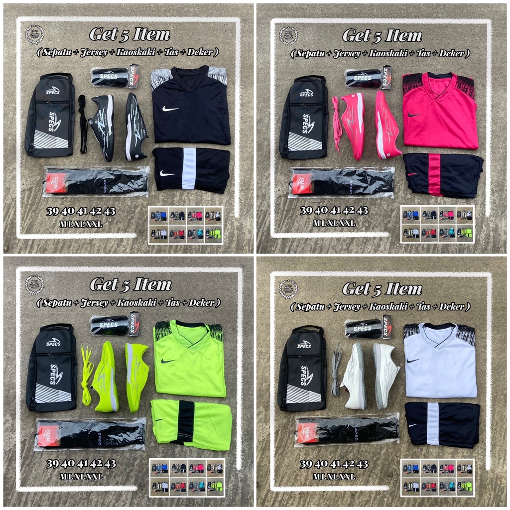 Jual Paket Lengkap Specs Lightspeed 5 Item Remaja Dewasa Best Quality ...