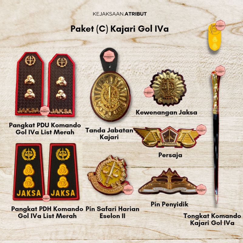 Jual Paket Jabatan Kajari Gol IVa / Gol IVb Kejaksaan | Shopee Indonesia
