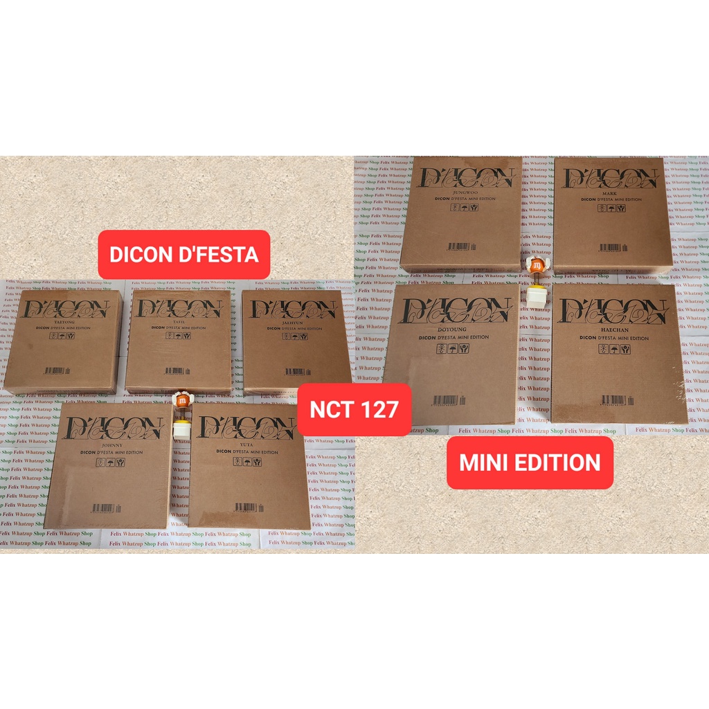 Jual NCT 127 DICON D'FESTA [Dispatch 10th Anniversary] Mini Edition ...