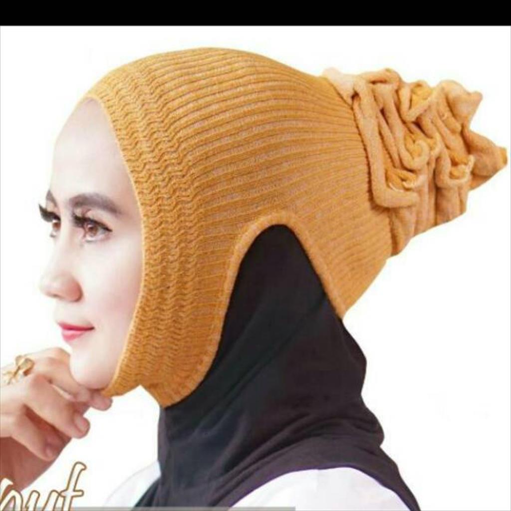 Jual RZ 692 - Ciput Anbud Cepol Konde Anti Budeg Rajut Dalaman Daleman Inner Hijab Kerudung ...