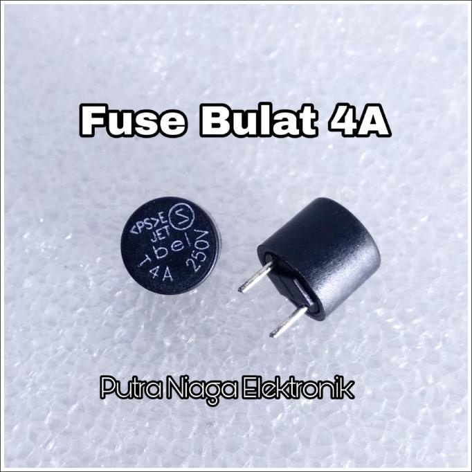 Jual Fuse Bulat 4A 250V Sikring Silinder Sekering PCB Board / T4A 250V ...