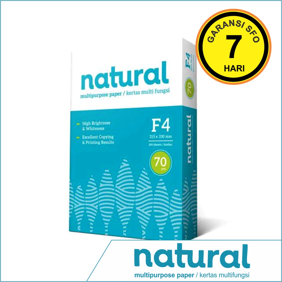 Jual Kertas HVS F4 70 gsm - Natural - SFO Semarang Official | Shopee Indonesia