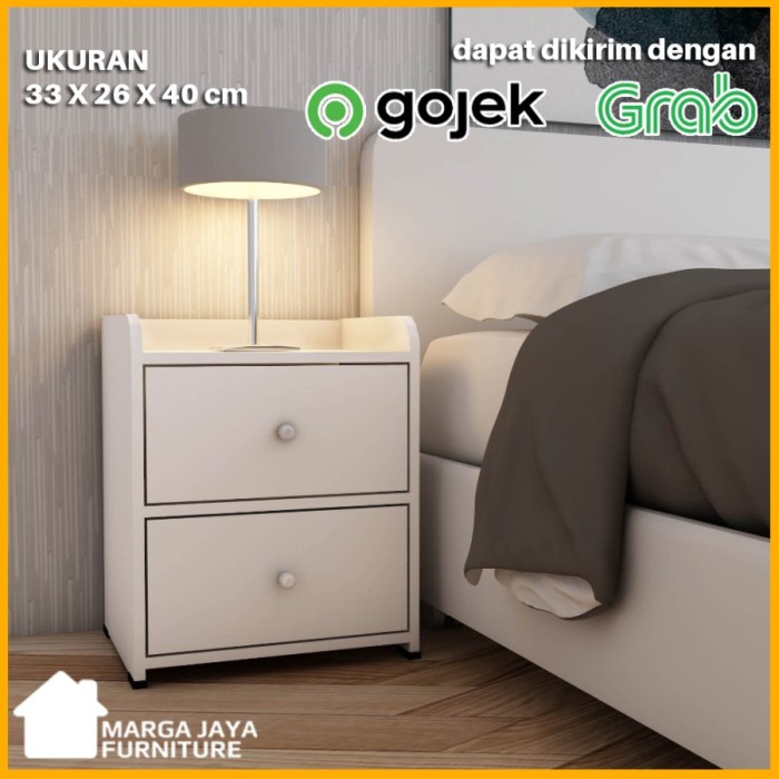 Jual Table Nakas Meja Samping Bedside Table Sudut Minimalis Bed Side ...