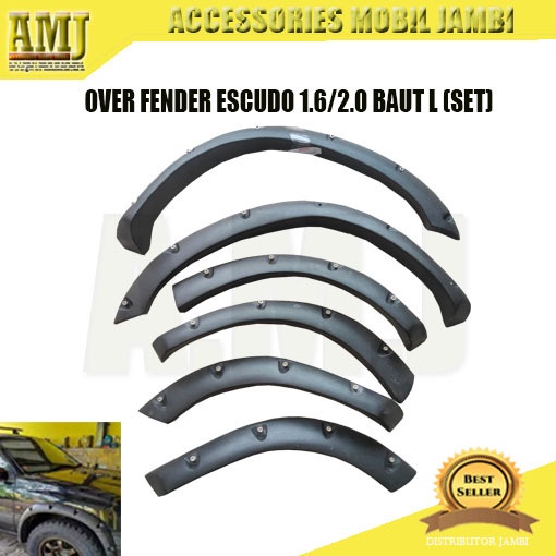 Jual OVER FENDER ESCUDO 1.6/2.0 MODEL BAUT L (SET) - FENDER BAN ESCUDO ...