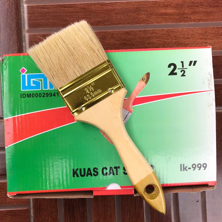 Jual KUAS CAT TEMBOK EXITO 2,5 INCH // KUAS CAT MINYAK PAGAR BESI ...