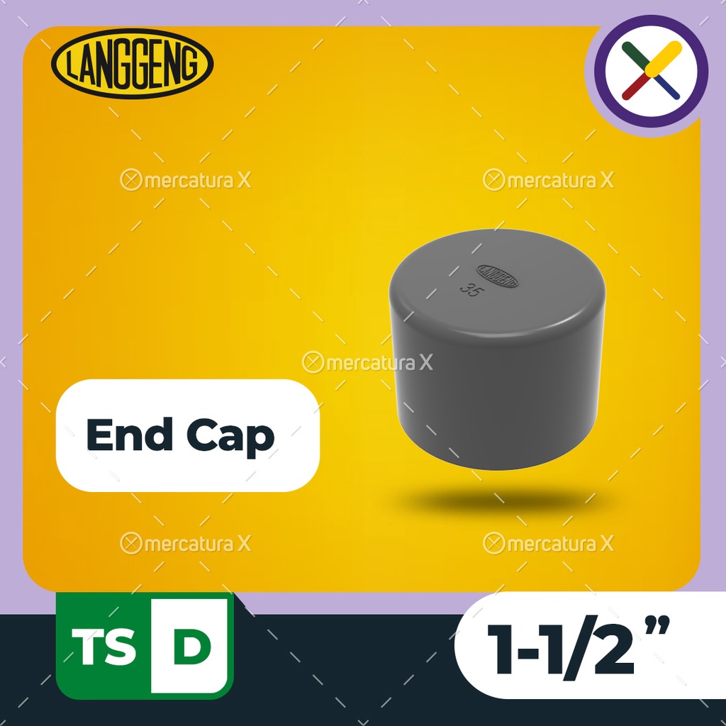Jual End Cap TS-D 1-1/2" - Fitting PVC | Shopee Indonesia