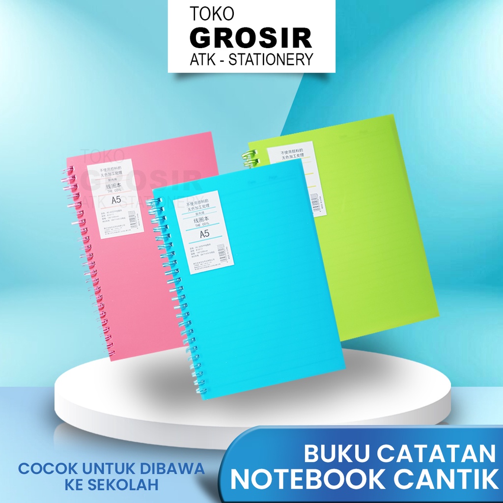 Jual Buku note/note book SPRING Warna estetik B1011 | Shopee Indonesia