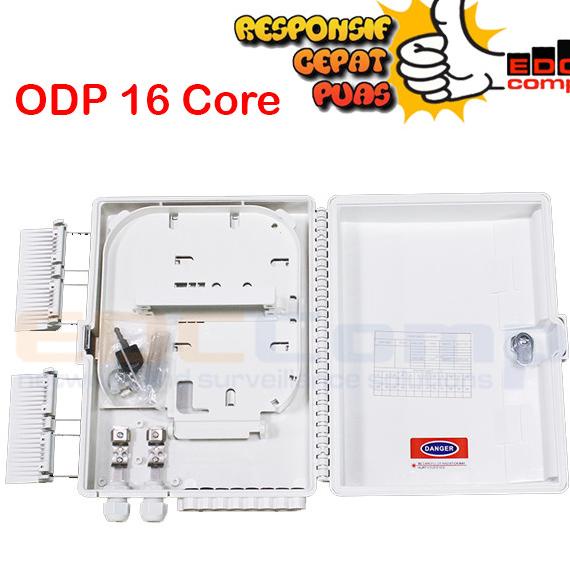 Jual Fiber Optic ODP 16 Core PLC Box Cassete Splitter Double Lock ...