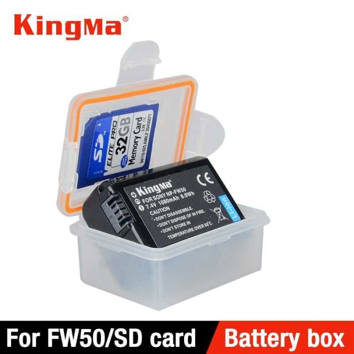 Jual [R7E0F] Kingma Battery Box - Battery & Memory Case Kamera For Sony ...