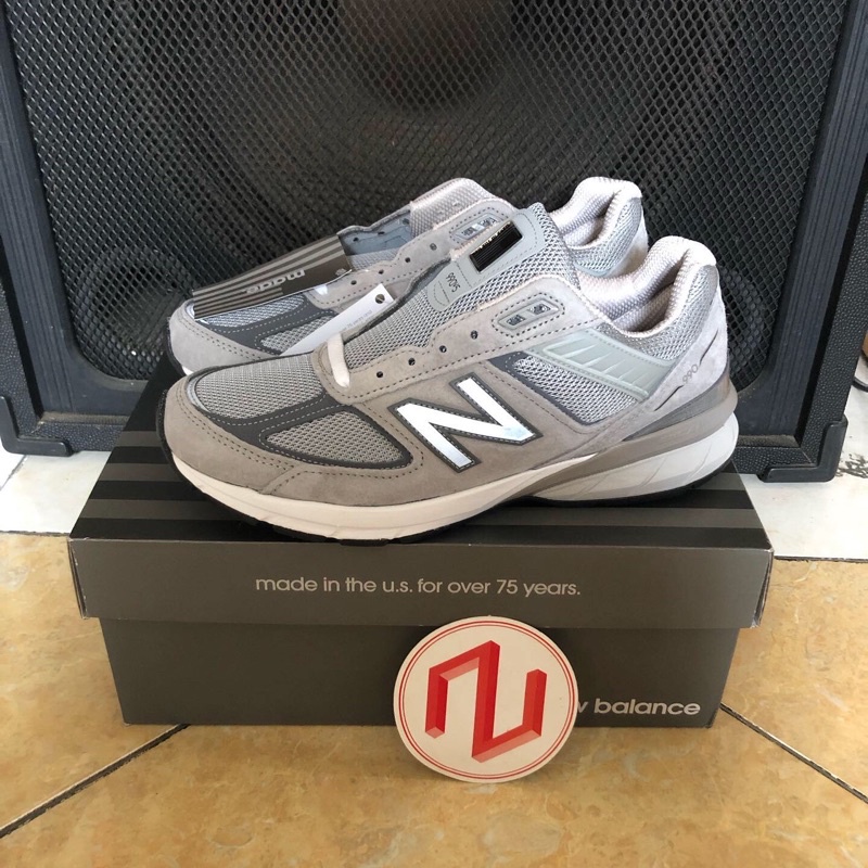 Jual New Balance 990 v5 Grey | Shopee Indonesia
