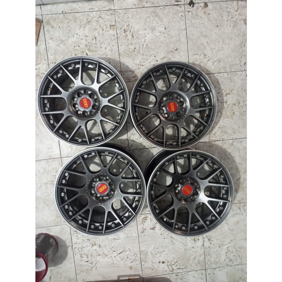 Jual Velg Mobil Bekas Ring 16 BBS R16X7-8,5 Lubang 5 ET42 | Shopee ...