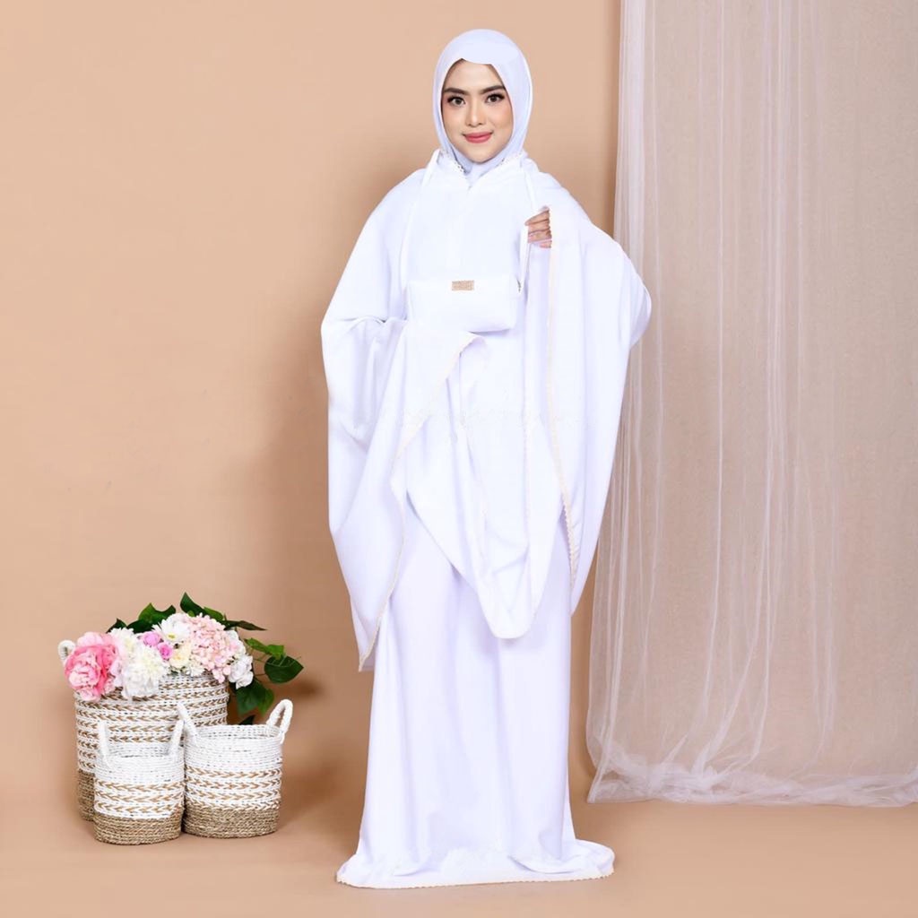 Jual Hampers Mukena/Gift Box/Kado Alat Solat Mukenah 2 in 1 Pouch ...