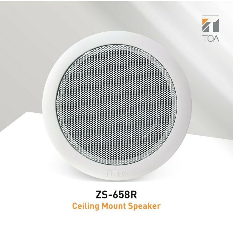 Jual ZS 658 R TOA CEILING SPEAKER/SPEAKER TOA PLAFON | Shopee Indonesia