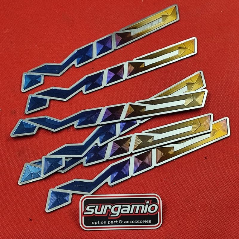 Jual Emblem mio titan emblem mio titanium vietnam | Shopee Indonesia