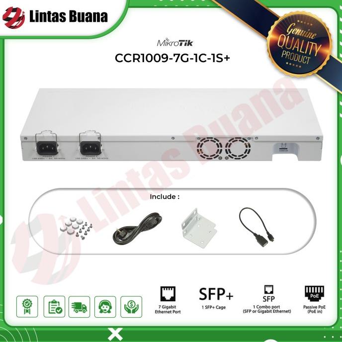 Jual Mikrotik CCR1009 7G 1C 1S plus | Shopee Indonesia