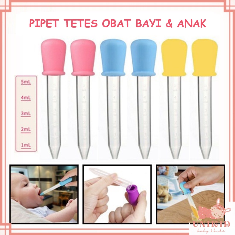 Jual UNIKID PIPET TETES OBAT BAYI ANAK UKURAN 5ML / PIPET TETES MINUM ...